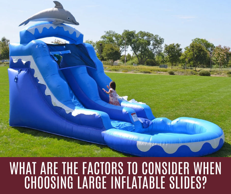 Factors to Consider When Choosing Large Inflatable Slides - Hero Kiddo ...
