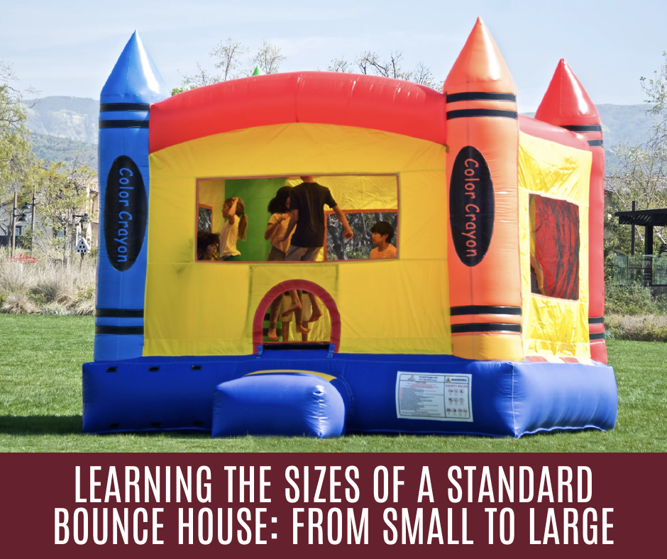 Sizes of a Standard Bounce House: From Small to Large - Hero Kiddo ...