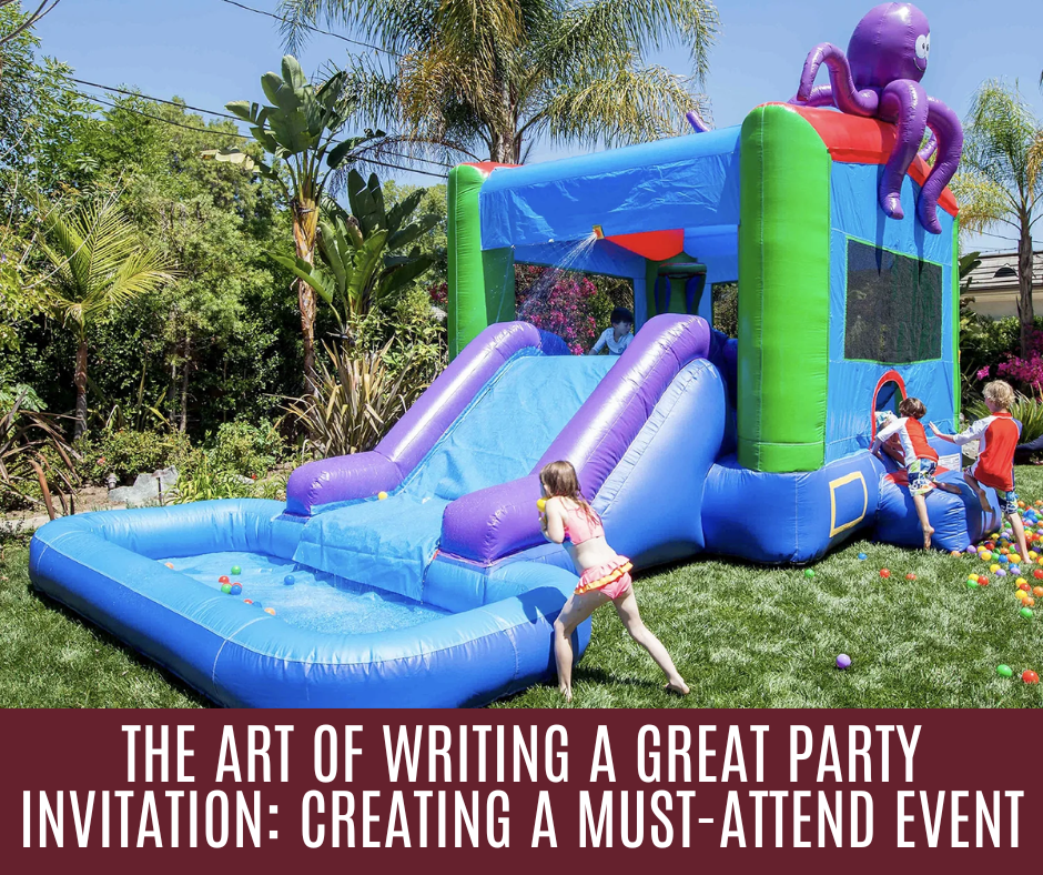The Art of Writing a Great Party Invitation | Hero Kiddo - Hero Kiddo ...