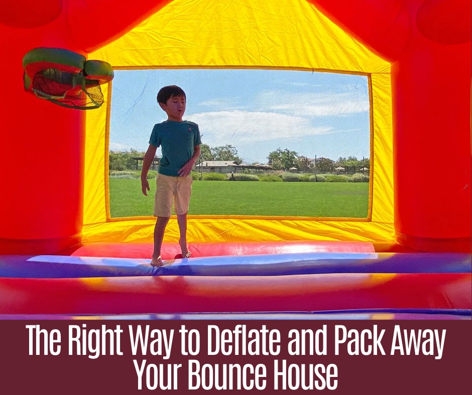 The Right Way to Deflate and Pack Away Your Bounce House - Hero Kiddo ...