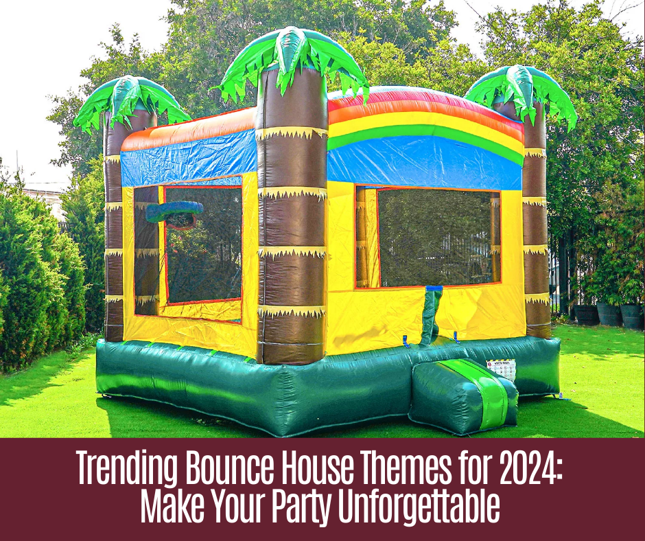 Trending Bounce House Themes for 2024 | Hero Kiddo - Hero Kiddo Inflatables