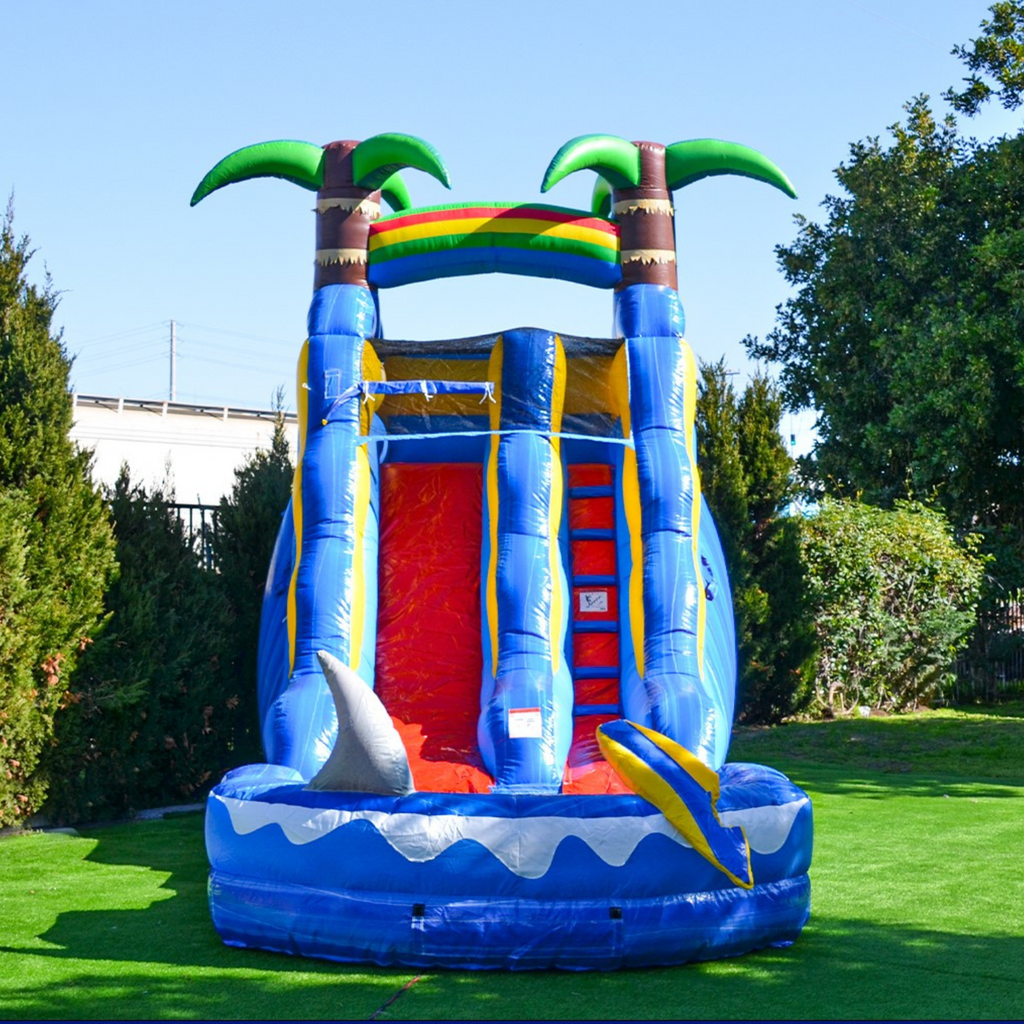 Kids Pool Herokiddo T-Rex Water Slide - 18ft With Detachable Pool ...