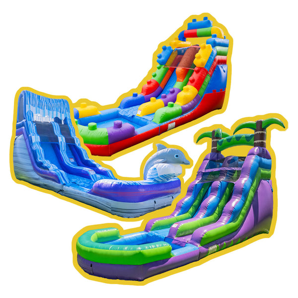 Triple Splash Bundle - Hero Kiddo Inflatables